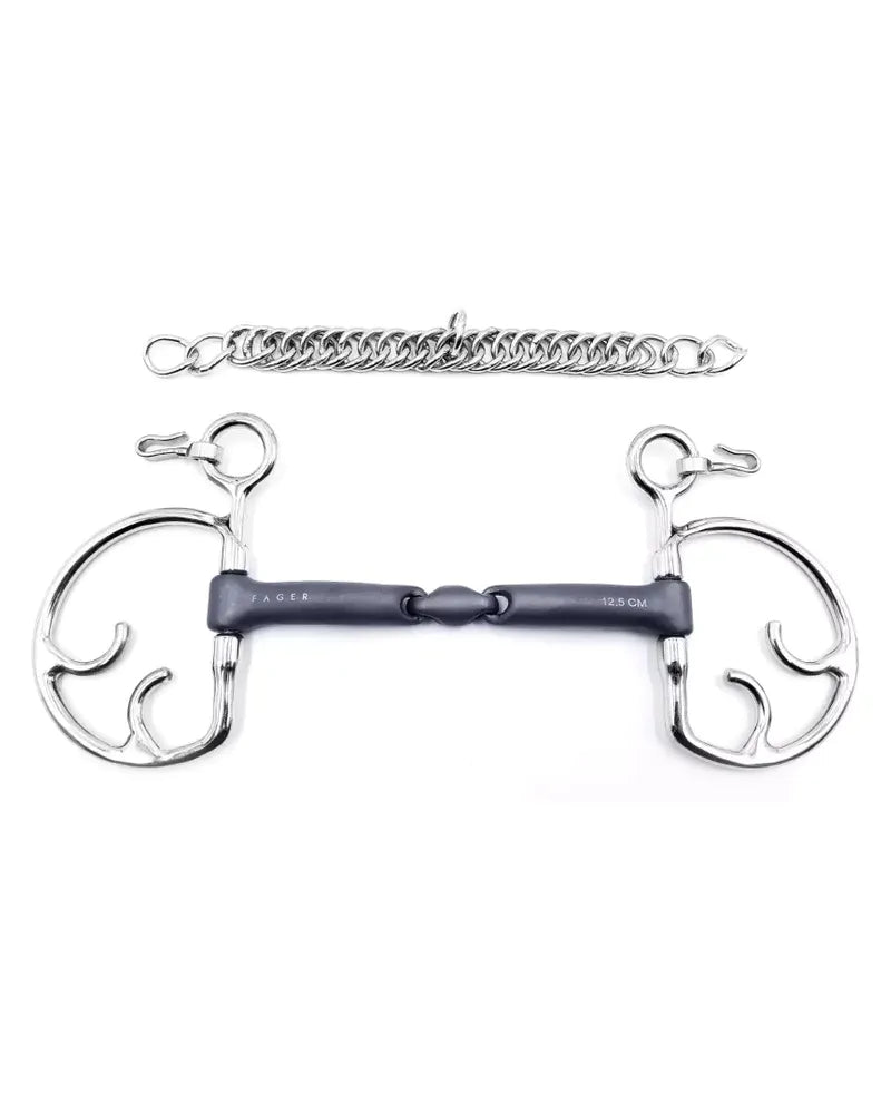 Fager Fredric Titanium Kimblehook | Fager Bits – The Bit Boutique