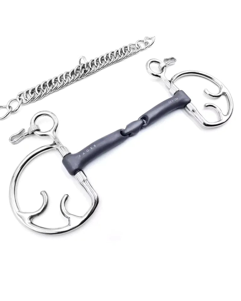 Fager Fredric Titanium Kimblehook | Fager Bits – The Bit Boutique