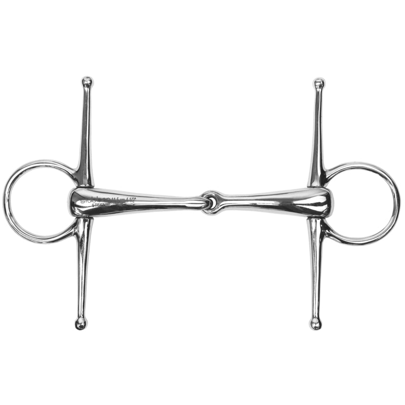 Stubben Full Cheek Snaffle Single Jointed | The Bit Boutique