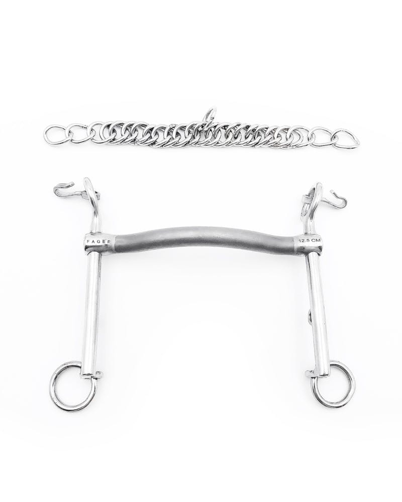 Fager Daniel Sweet iron Weymouth | Fager Weymouth Bits – The Bit Boutique