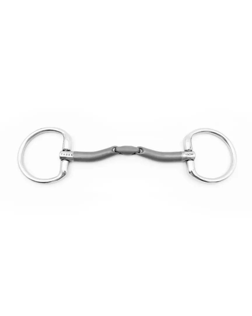 Fager Milton Sweet iron Bradoon Fixed rings | Fager Bits – The Bit Boutique
